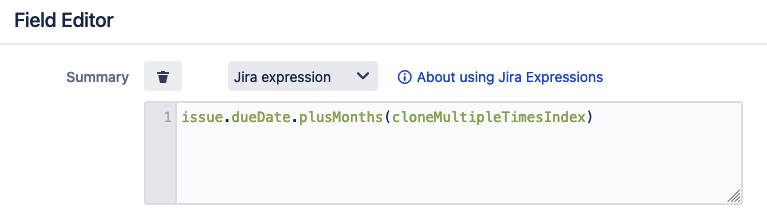 Clone & Edit with Jira Expressions