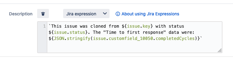 Clone & Edit with Jira Expressions