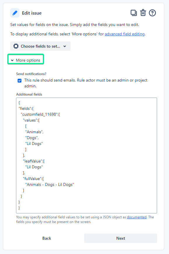 How to Set Cascading Custom Fields With Jira Automations